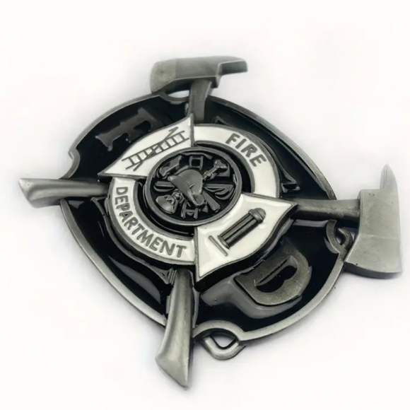 Accessories | New Fire Fighter Fire Truck Fire Department Belt Buckle ...